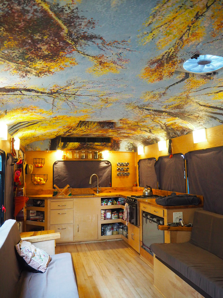 DIY making your ceiling feel 2 feet higher - The Build - Van life Forum ...